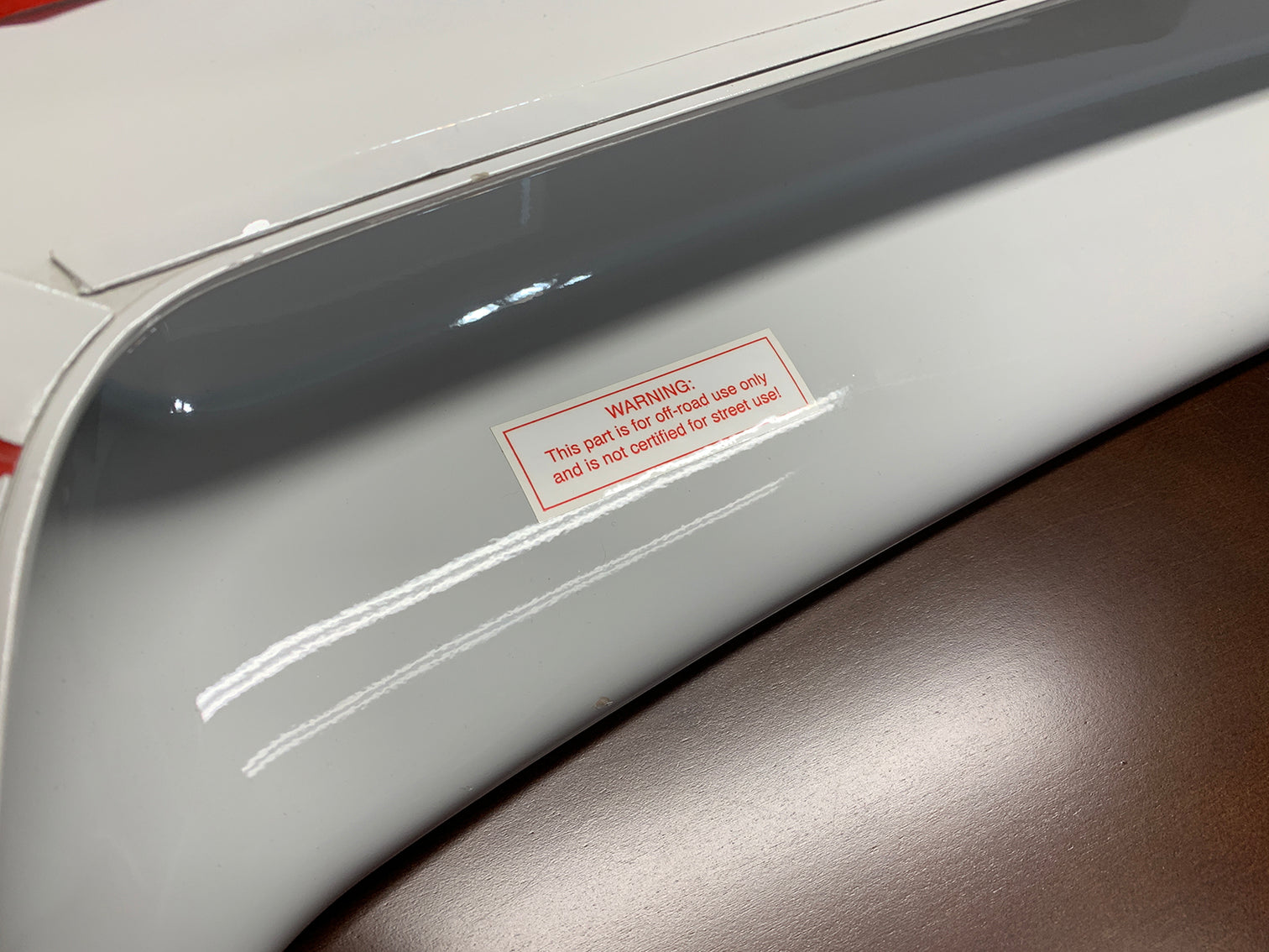 BMW "WARNING: Off-Road Use Only" Replica Sticker – MSportParts