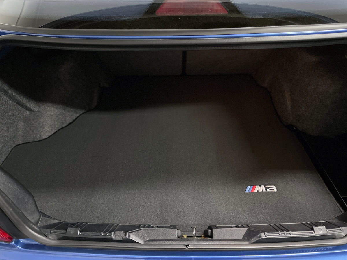 Genuine BMW E36 Coupe and Sedan Plush Anthracite ///M Trunk Mat ...