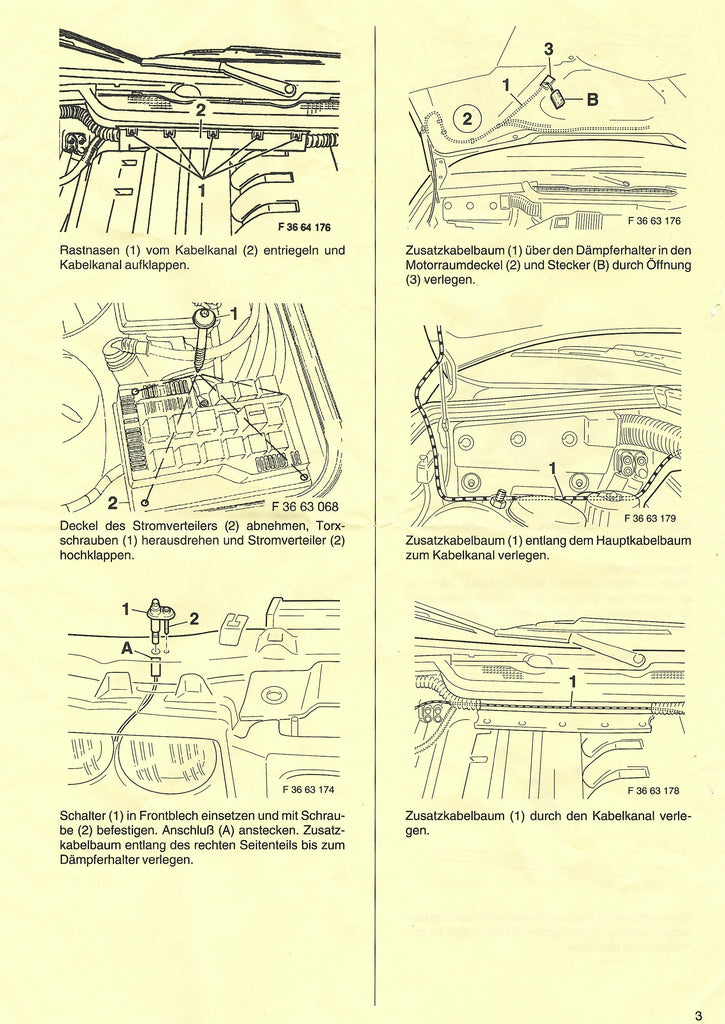 Original BMW E36 Under Hood Light Retrofit Kit – MSportParts