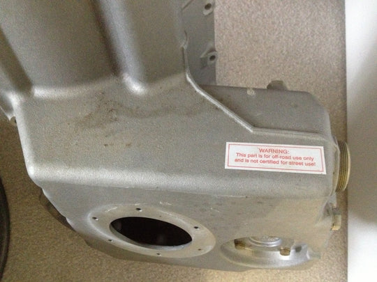 BMW "WARNING: Off-Road Use Only" Replica Sticker – MSportParts